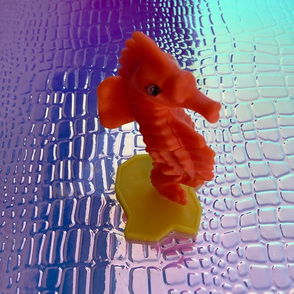 Kinder Joy | Other | Kinder Joy Under Water Animal Orange Seahorse ...